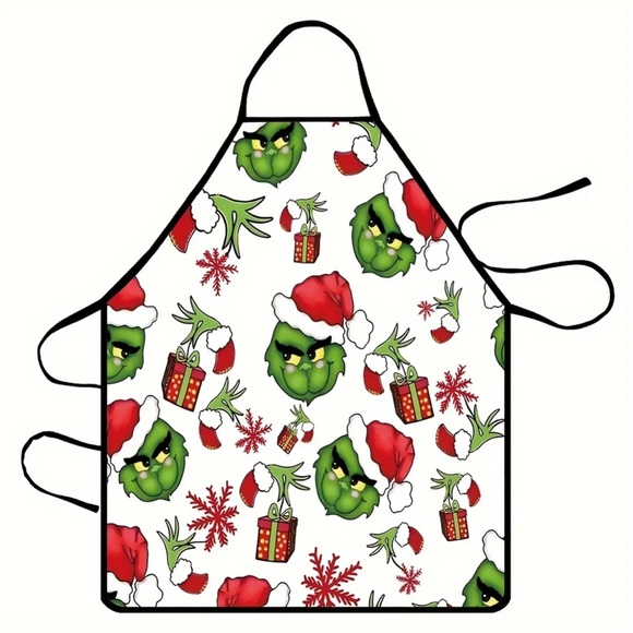 Accessories | The Grinch Apron | Poshmark